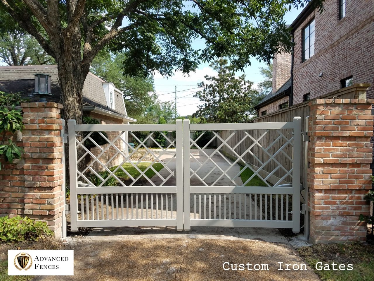 Custom Iron Gates for Driveways & Security | Advanced Fences